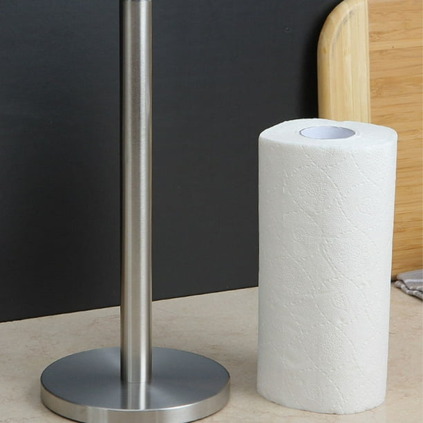 Langgg Stainless steel vertical tissue holder, kitchen non perforated ...