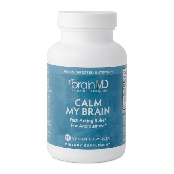 Suplemento BRAINMD Calm My Brain 90 cápsulas veganas x2 | Bodega ...