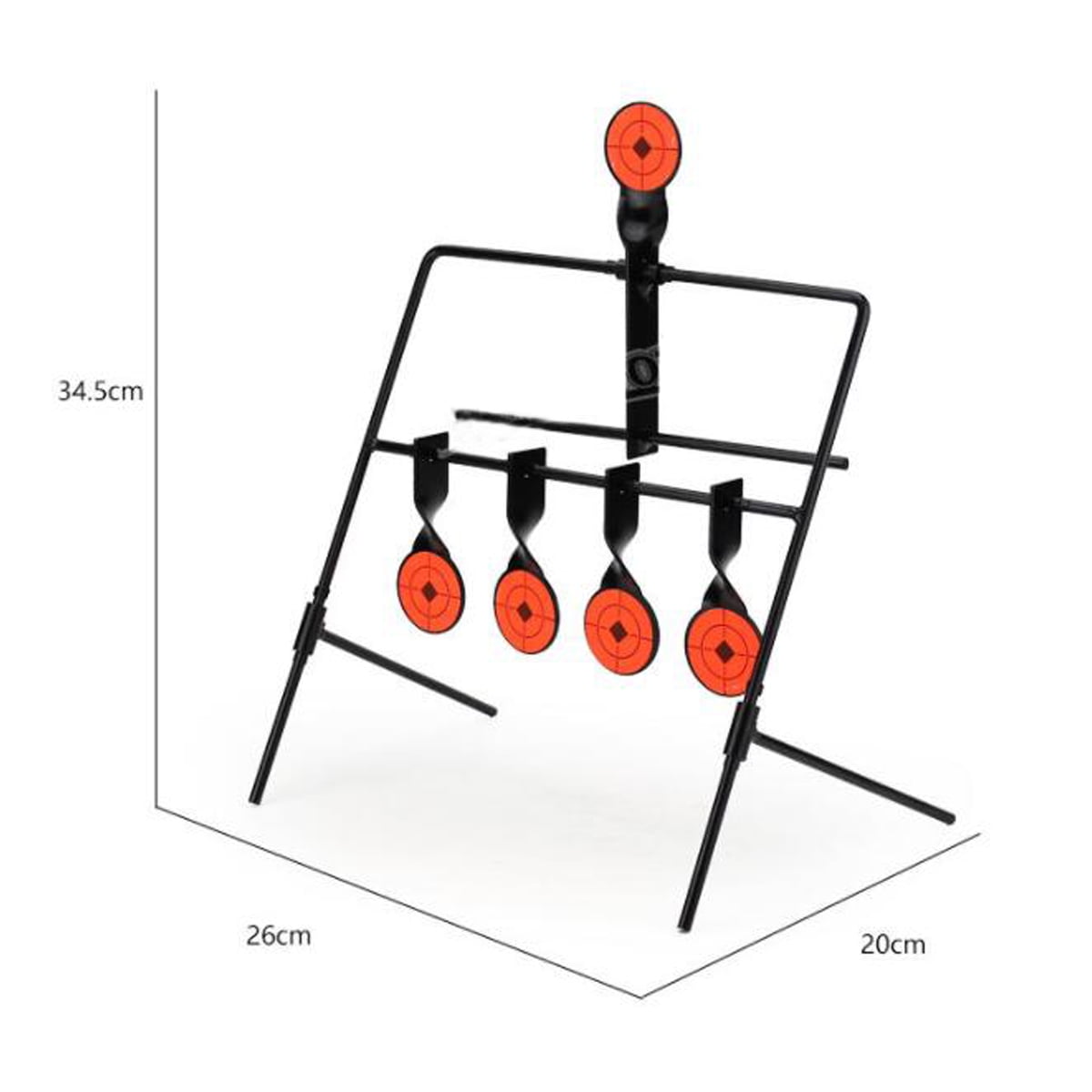 Steel Auto Reset Spinner Shooting Rifle Target Hunting Combo 22 Air ...
