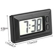 LCD Digital Table Car Dashboard Desk Electronic Clock with Date Time ...