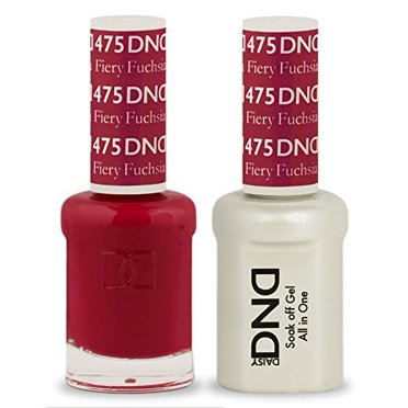 DND Nail Polish Gel & Matching Lacquer Set (557 - Hot Raspberry ...