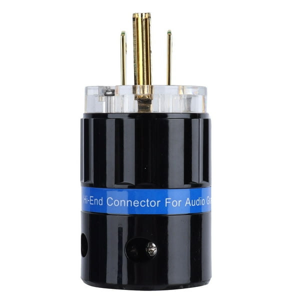 AC Audio Connector,Monosaudio Pure Copper 24K Audio Power Connector ...