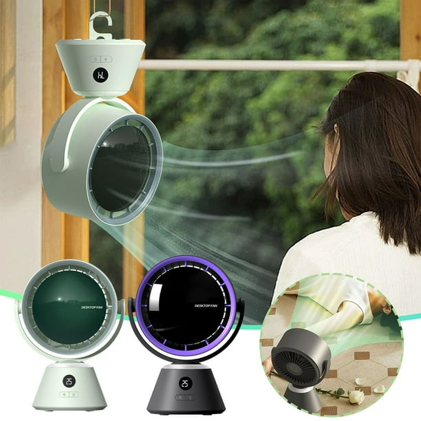 Great Value: Clip-On Table Fan, High Speed Turbo Fan High power USB ...