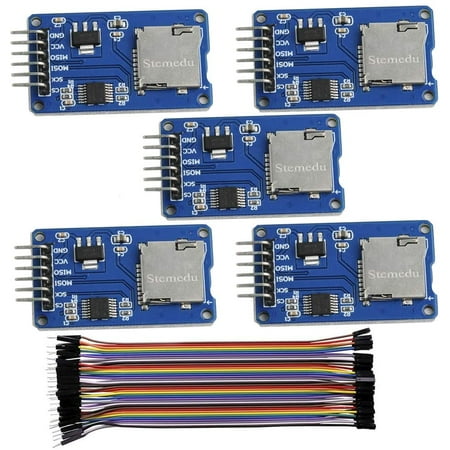 Dyfrio Mini TF Card Adater Reader Module 6pin Micro SD Memory Storage ...