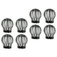 BESTYASH 8Pcs Rooftop Drain Filter Covers Black Plastic Roof Anti-Block ...