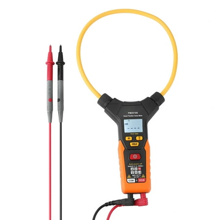 AC Flexible Clamp Meter, Portable Carry Flexible Coil Continuity Test ...