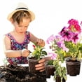 Visualized Clear Nursery Pots 5 Pack With Self-Watering & Tray, 5 Inch ...