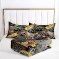 Full Size Monster Truck Comforter Sets for Boys，Monster Truck Full Size ...