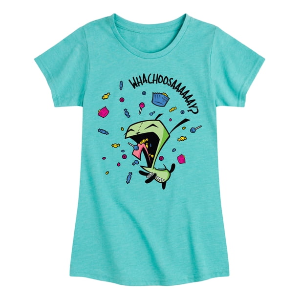 Invader ZIM - GIR Eating Candy - WHACHOOSAY - Toddler And Youth Girls ...