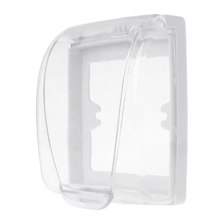 Plastic Switch Waterproof Cover Box Wall Light Socket Cover Flip Cap ...