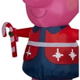 Hasbro Airblown Inflatable Peppa Pig Christmas Yard Decor in Red ...