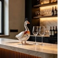2026 New 3D Sculpted Grey Goose Frosted Glass Bottle, 350Ml Unique Gift ...