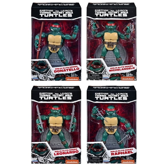 Playmates Ninja Elite Series Collectible Mutant Ninja Turtles Action ...