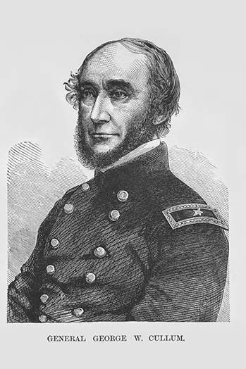 General George Cullum-Fine Art Canvas Print (20" x 30") - Walmart.com