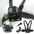 Quick Release Chest Strap For Action Cameras Secure Mount For Extreme ...