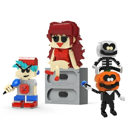 Anime Figure Friday Night Funkin Building Block Set Game Character ...