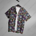 Chubby Plant Buddy Hawaiian Button-Up Shirt Skeleton Style Hawaii Set ...