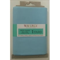 RTC Fabrics 42"/43" 100% Cotton Flannel Solid Aqua Color Crafting Fabric by the Yard - Walmart.com