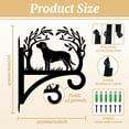 1 pc Iron Hanging Plant Hanger Bracket Wall Mounted Plant Hooks Dog ...