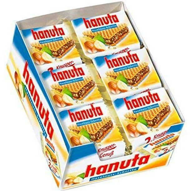 Ferrero Hanuta Wafers with Hazelnut Cream, 18x 2pcs (36pcs) - Sold by ...