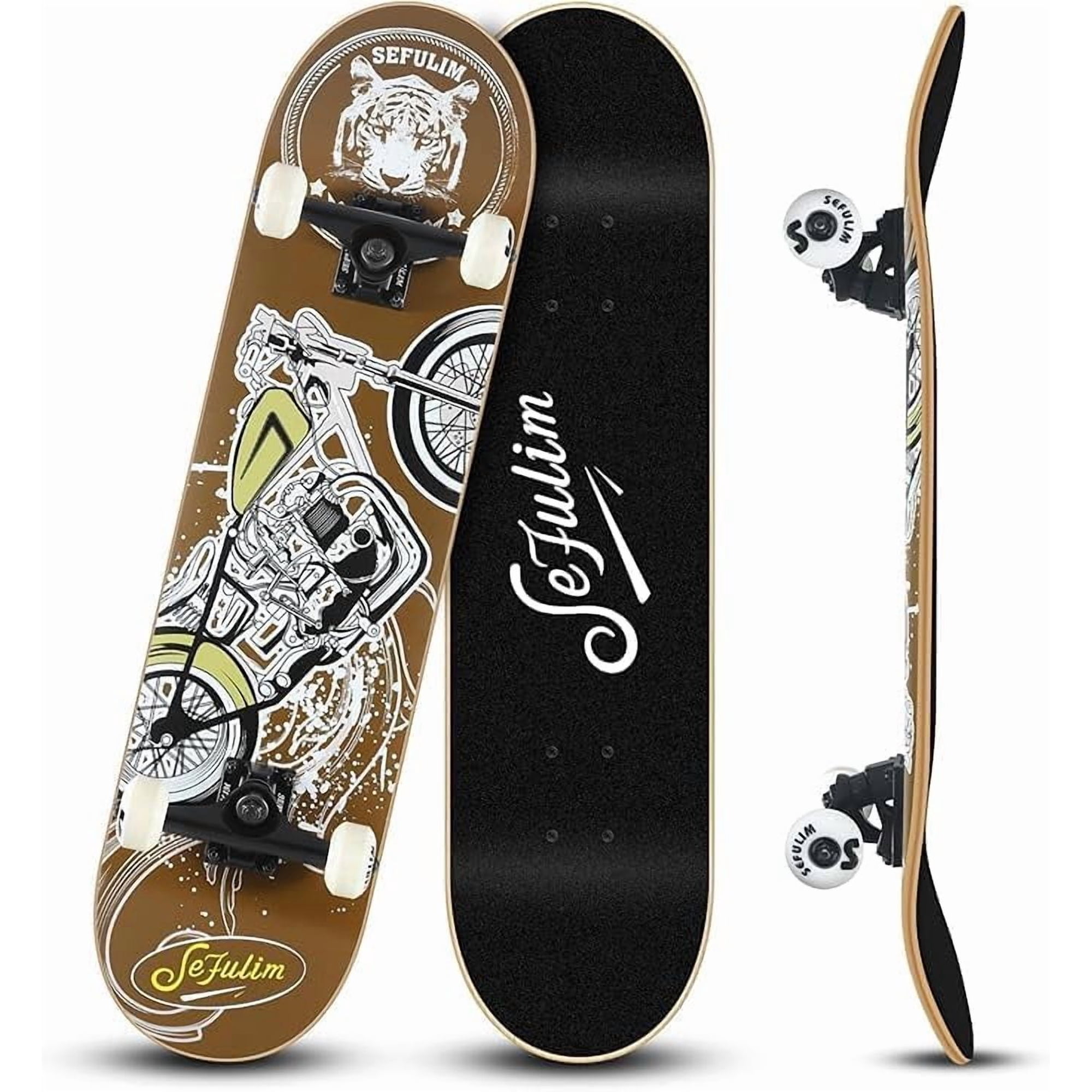 Click here for Unbranded Sefulim 31 X 8 Inch Complete Skateboard... prices