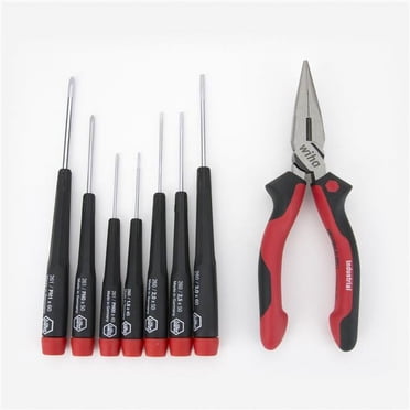 Wiha SoftFinish Extra Heavy Duty Slotted/Phillips Screwdriver Set (10 ...