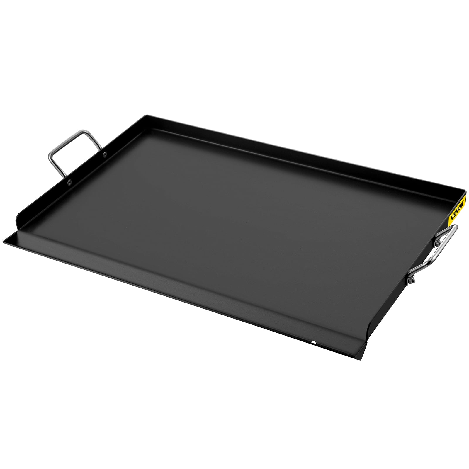 VEVOR 16 X 24 Carbon Steel Griddle For BBQ Charcoal Gas Gril With 2