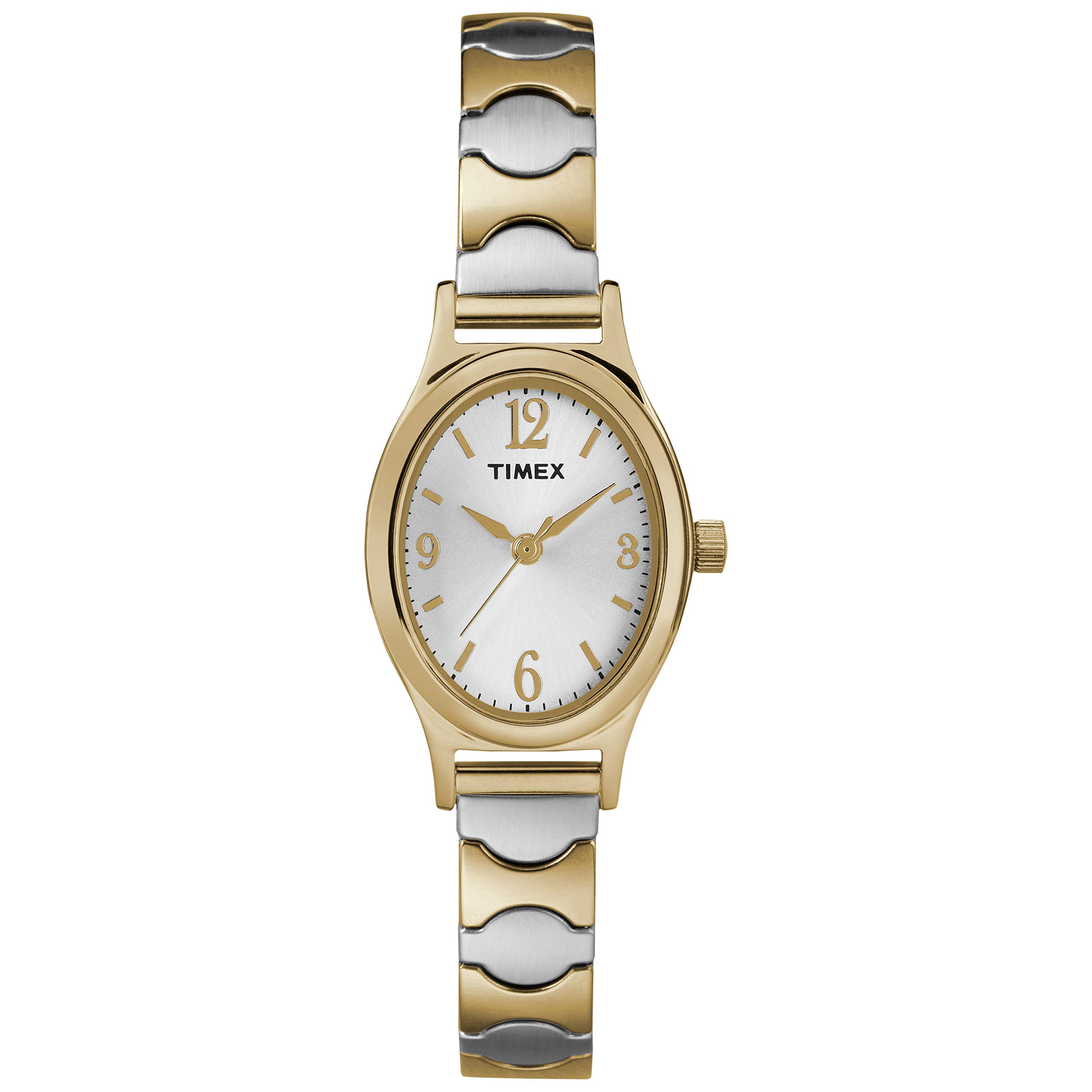 Timex Women's T26301 Kendall Circle Two-Tone Stainless Steel Expansion ...