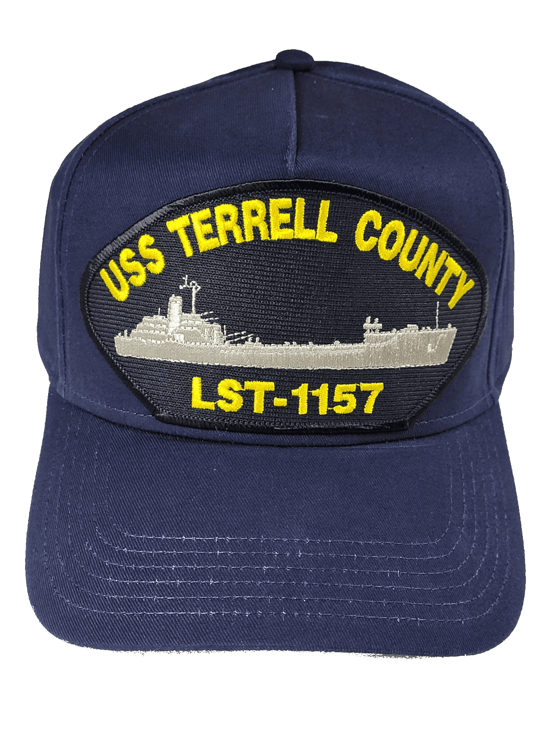 USS Terrell County LST-1157 Ship HAT - Navy Blue - Veteran Owned ...