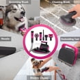 Pet Grooming Kit & Vacuum Suction 99% Pet Hair, Professional Clippers ...