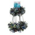 Way To Celebrate! Happy Birthday Pom Garland. 8' Multicolored Poms with ...