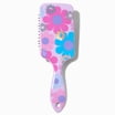 Claire's Retro Daisy Purple Paddle Hair Brush, Monochromatic Style, 9 ...