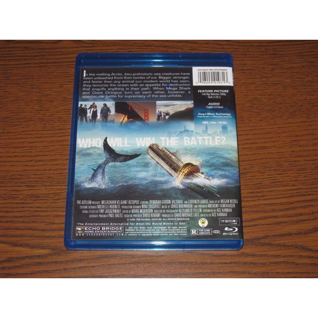 Mega Shark Vs Giant Octopus Dvd
