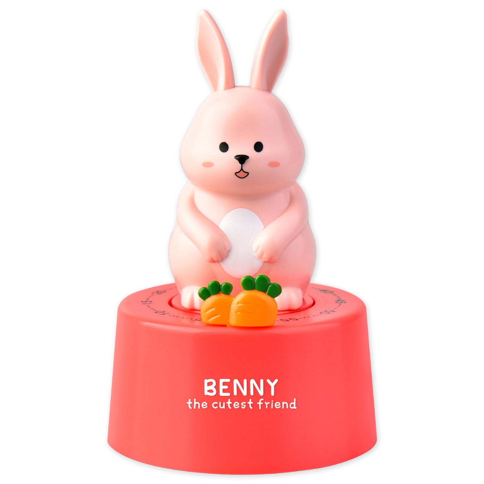 Trayknick Cartoon Mechanical Timer Cute Animal Shape 60-Minute Wind Up ...