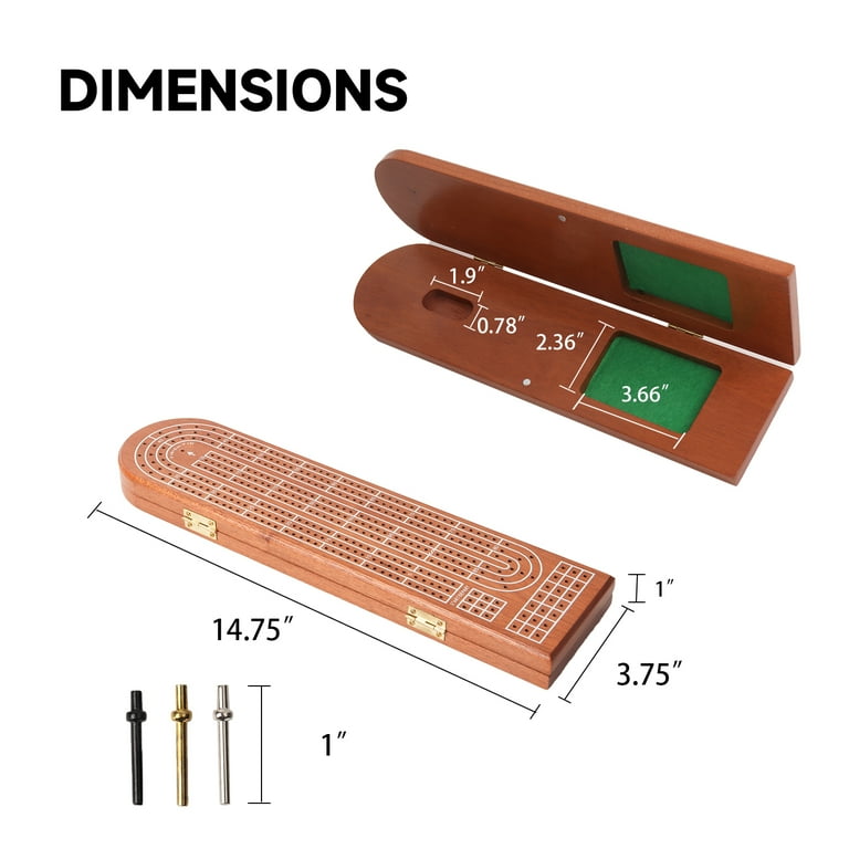 Person Cribbage Board Template