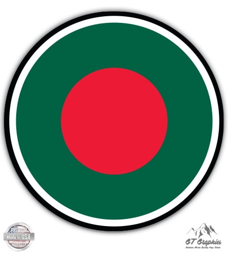 Bangladesh - 8" Vinyl Sticker - For Car Laptop I-Pad - Waterproof Decal ...