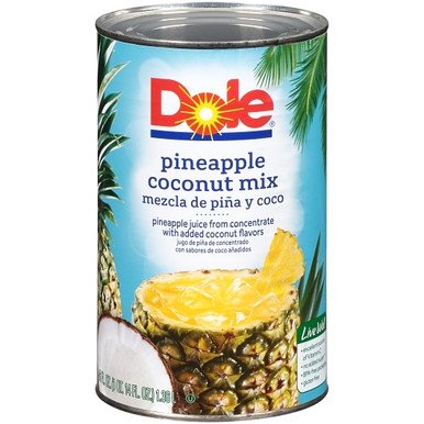 Dole Pineapple Coconut Mix, 46 Ounces, 12 Per Case - Walmart.com