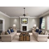 Hunter Crestfield 52'' Indoor Ceiling Fan with LED Lights, 3-Speed ...