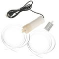 FELTECHELECTR Mini Sump Pump Plastic Stainless Steel 1Set 4.2Inx1.5Inx1 ...