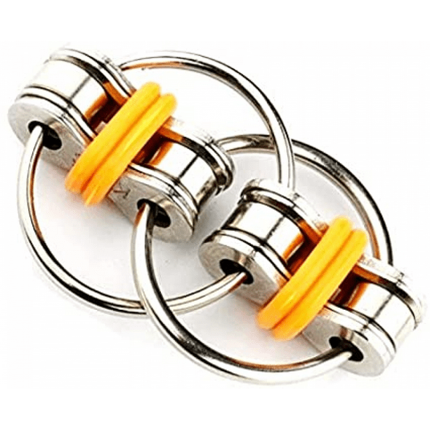 Fidge Toy Set Include Six Roller Chain Fidget and Key Flippy Chain ...