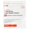 Rugby Maximum Strength Topical Anesthetic 4% Lidocaine Pain Relief Patch - 5 Patches HSA/FSA ...