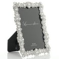 Silver Metal Picture Frame - Jewel Cluster 4x6 - Walmart.com