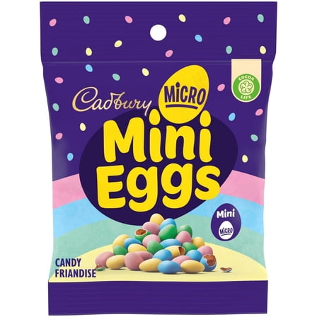 Cadbury Mini Milk Chocolate Eggs Easter Candy - 1.5 oz- Pack of 2 ...