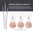 DUcare Pimple Popper Tool Kit, 9 Pcs Blackhead Removal Tools, Stainless ...
