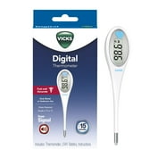 Vicks Speedread Digital Oral Thermometer with Fever Insight Technology ...