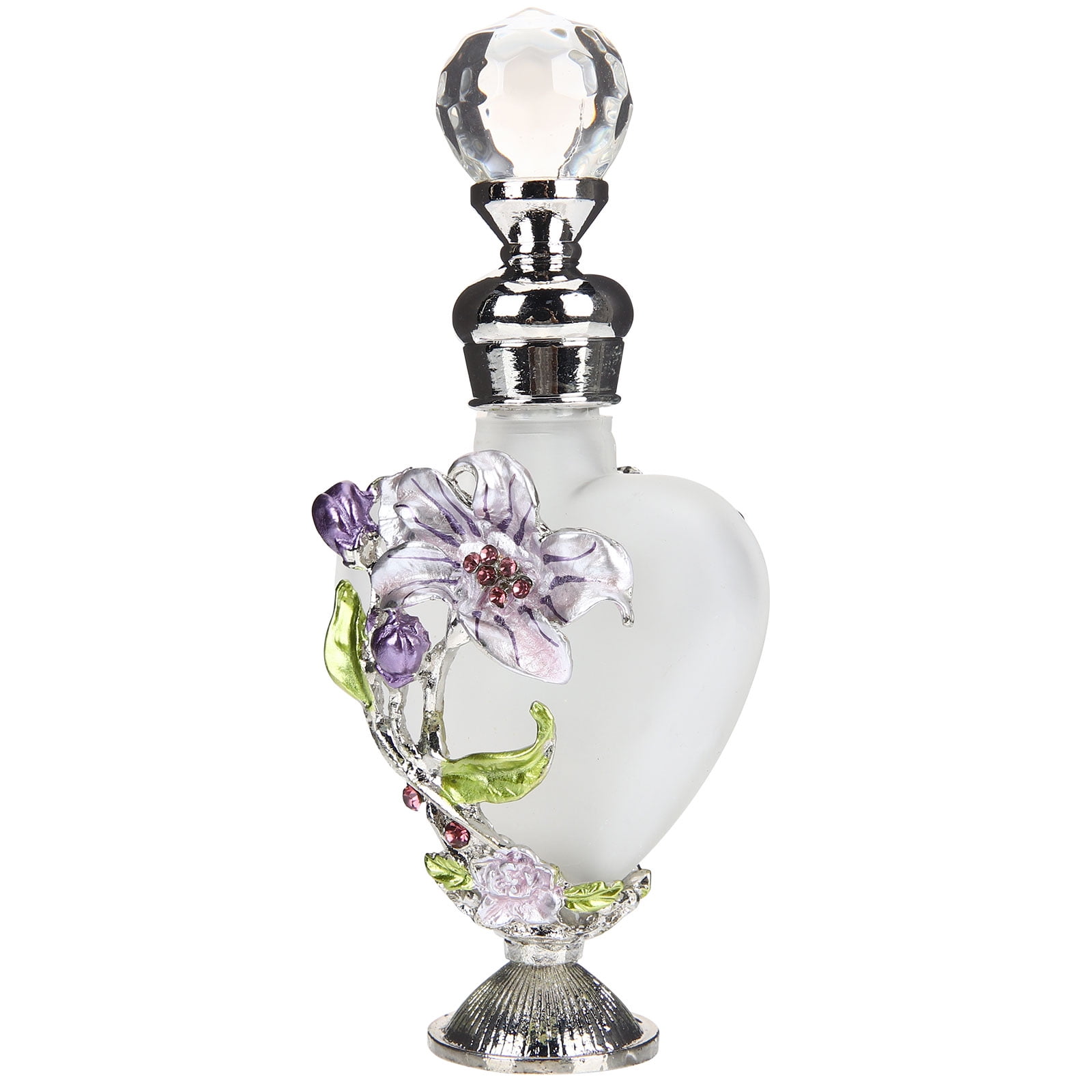 Click here for Har Adhesive Vintage Flower Glass Perfume Bottle P... prices