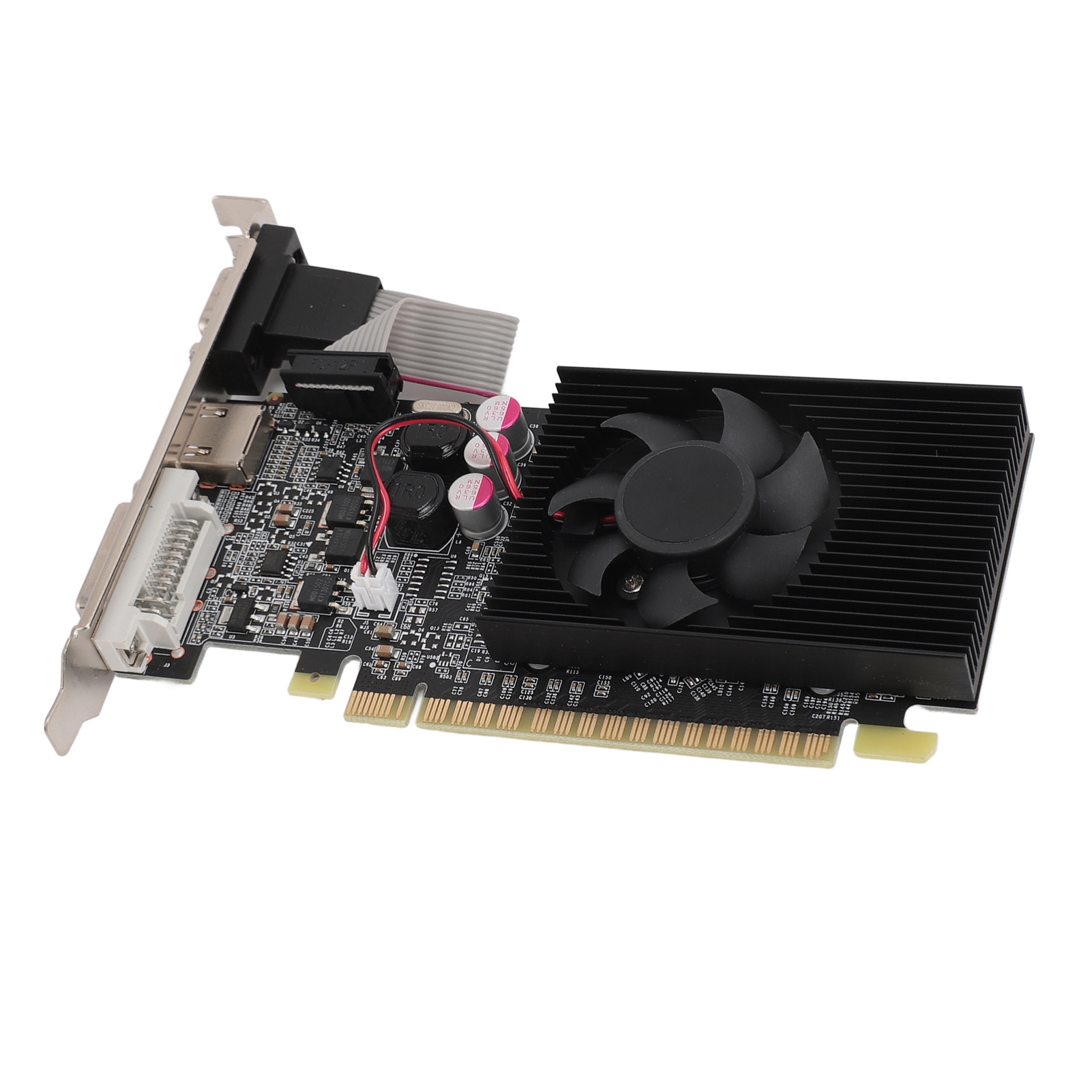 Tarjeta de Gráficos de Juegos, Tarjeta Gráfica de Interfaz DVI VGA 500MHz FRECUENCIA DE MEMORIA ...