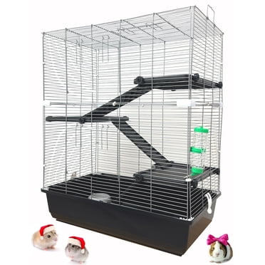 LARGE Two Story Double Unit Small Animal Critter Hamster Habitat Mouse ...