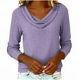 Plus Size Blouses for Women New Ladies' Solid Color Temperament ...