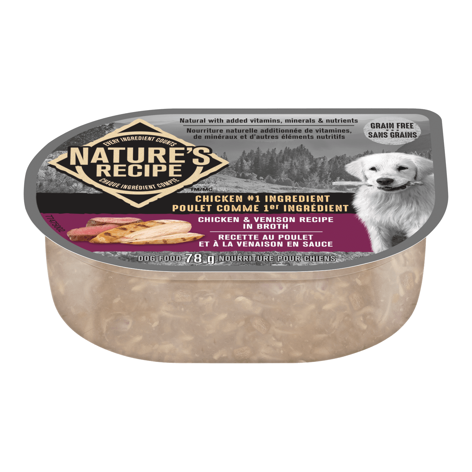 Click here for Natures Recipe Nr 78g Ch/Ven Wet 78g prices